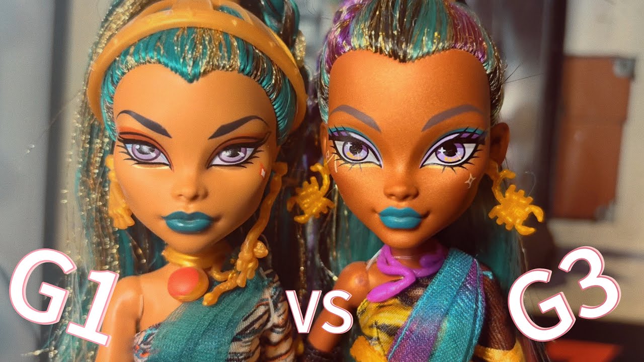 Unboxing and Comparing G3 Nefera De Nile to G1 [Adult Collector] - YouTube