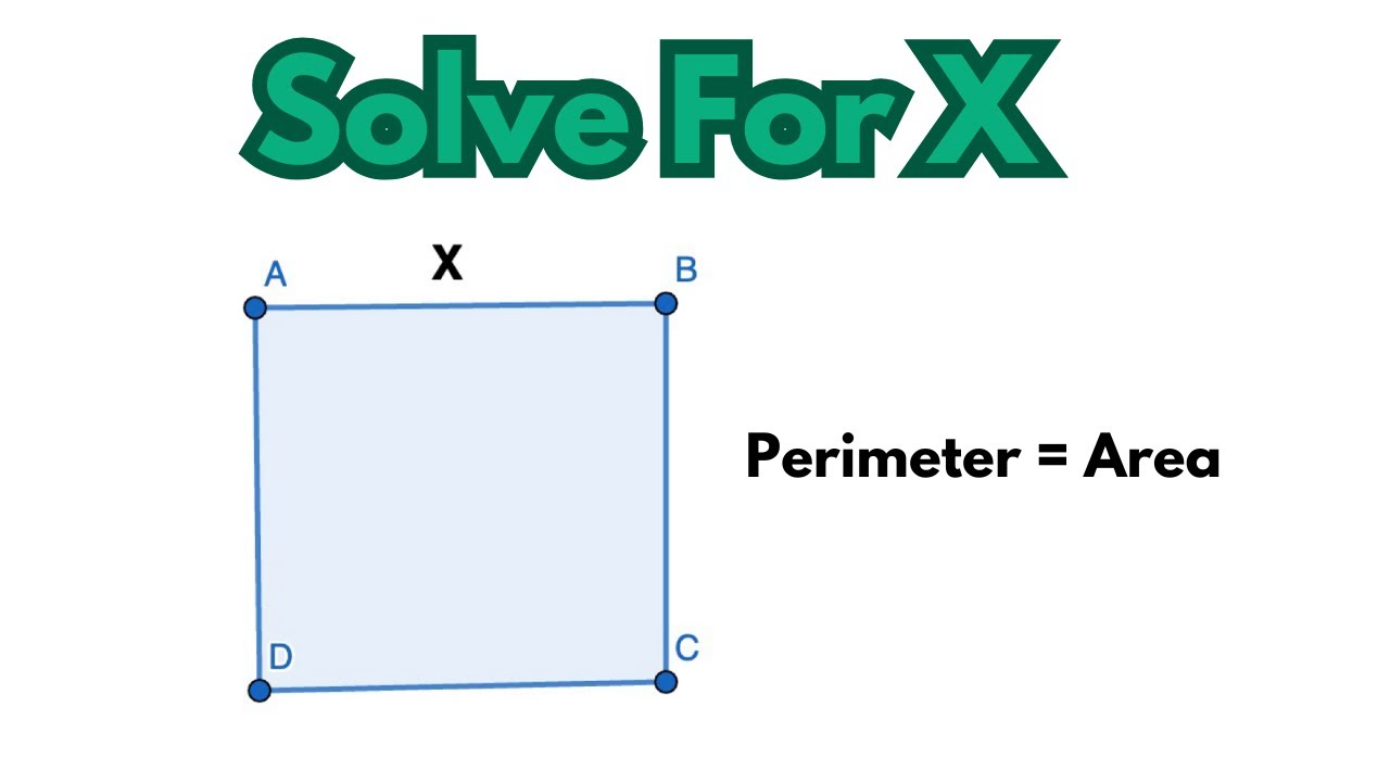 Can You Solve This | Perimeter And Area | Algebra - YouTube
