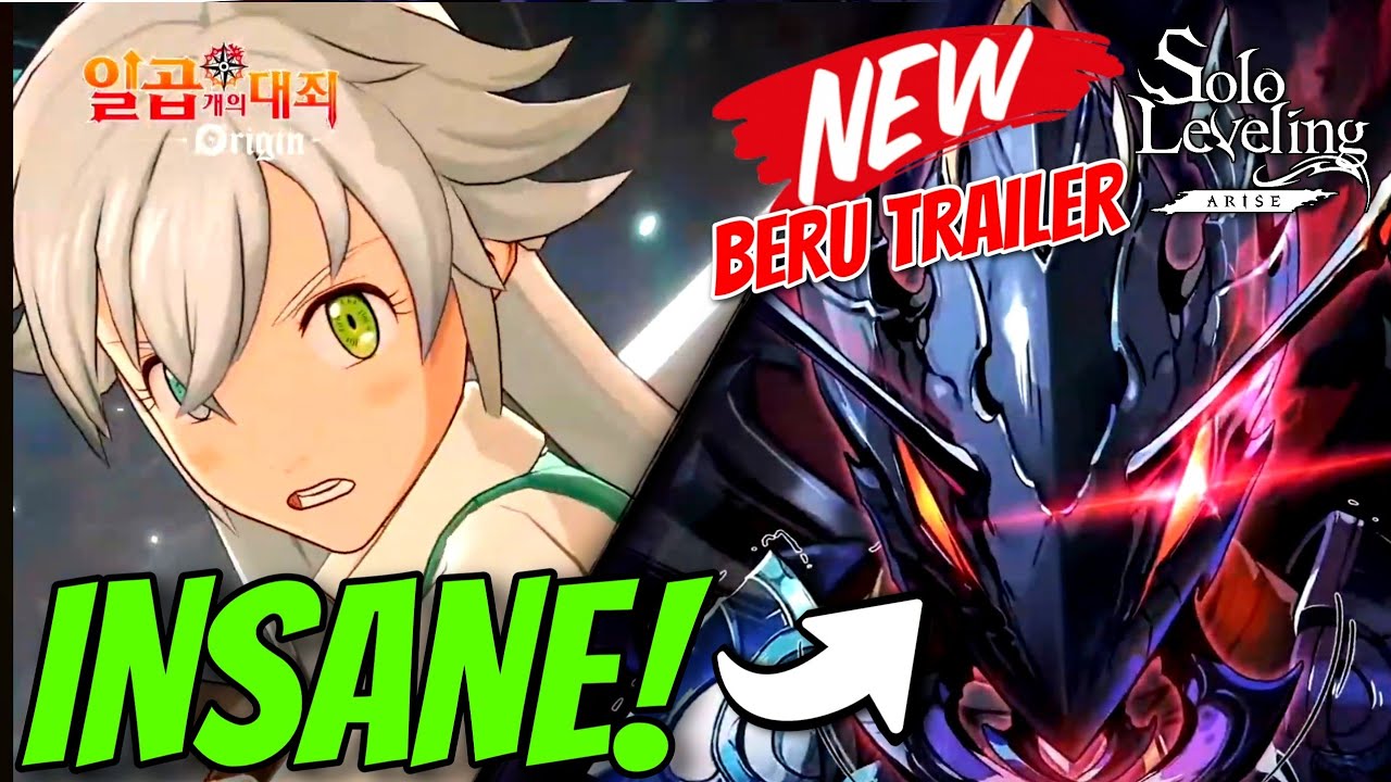 NEW INSANE BERU UPDATE TRAILER For Solo Leveling: Arise! Netmarble Is ...