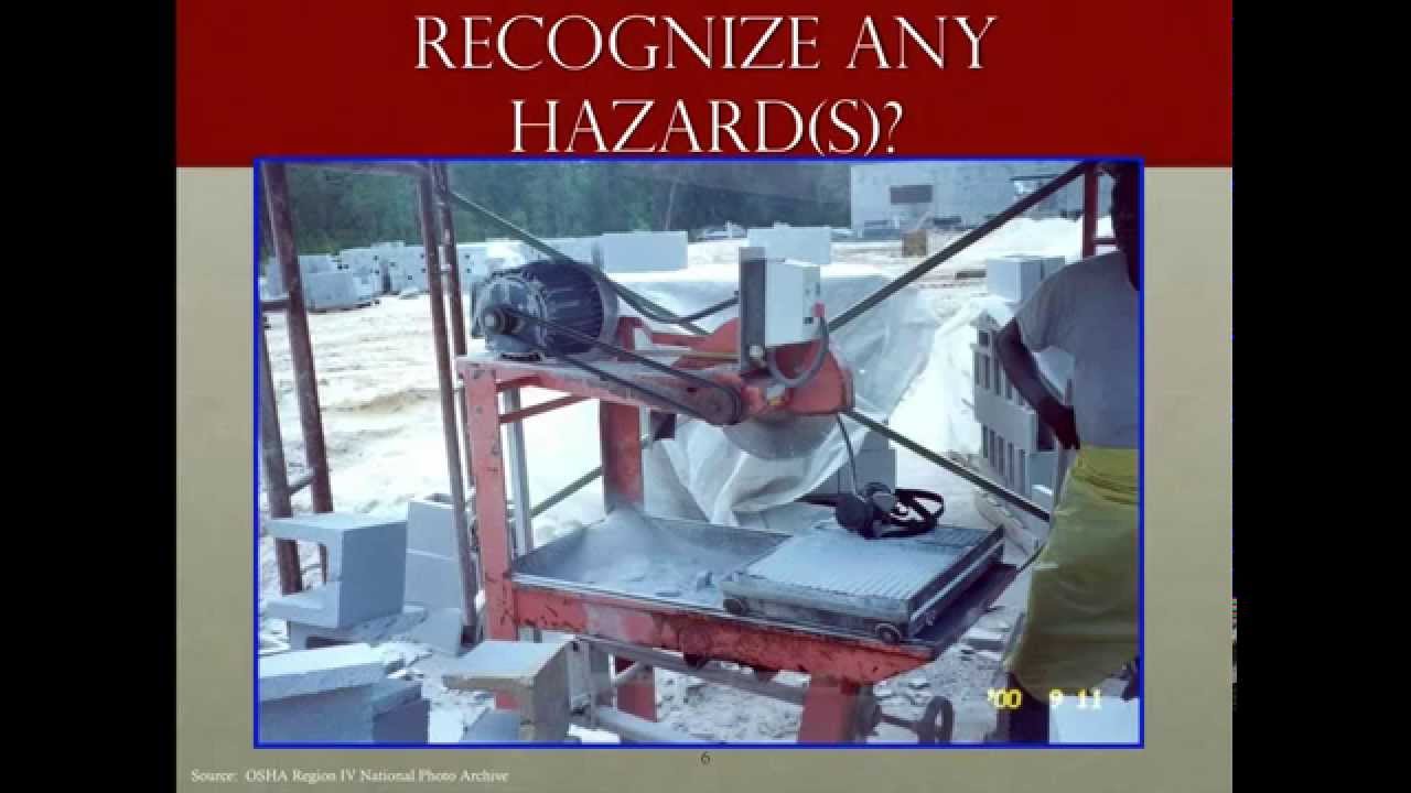 OSHA Focus Four Toolbox Talk Caught-In & Caught-Between Hazards, Part 4 ...