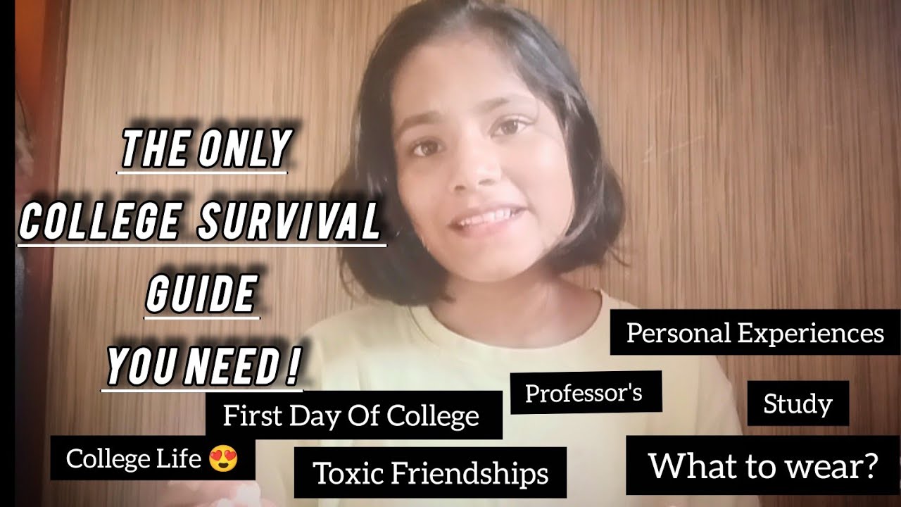 The first day of college SURVIVAL Guide . The only college survival ...