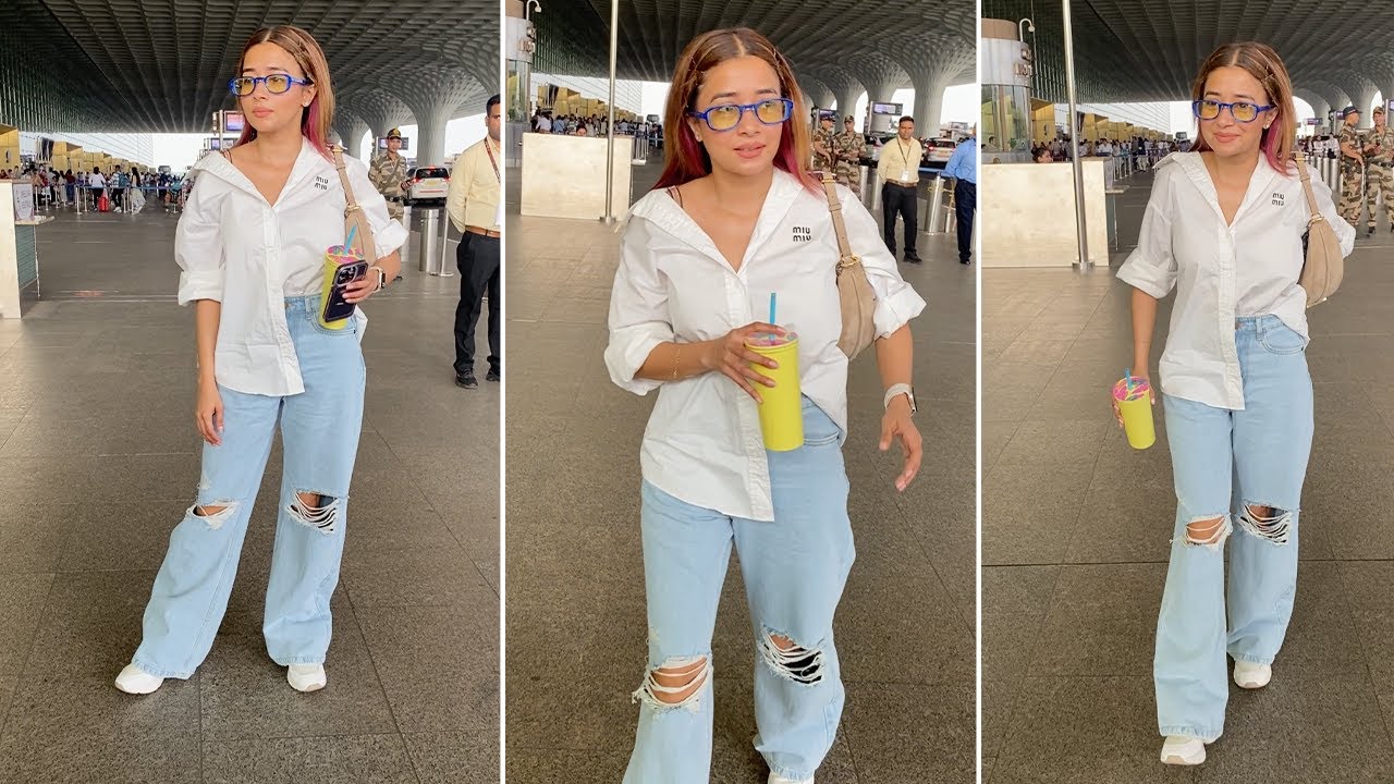 Tina Datta, Hardik Pandya, Krunal Pandya Spotted At Airport ...