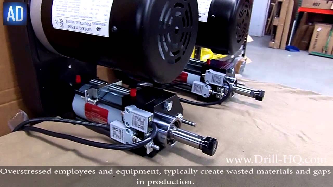 AutoDrill's Custom Designed Model 2140 Drills - YouTube