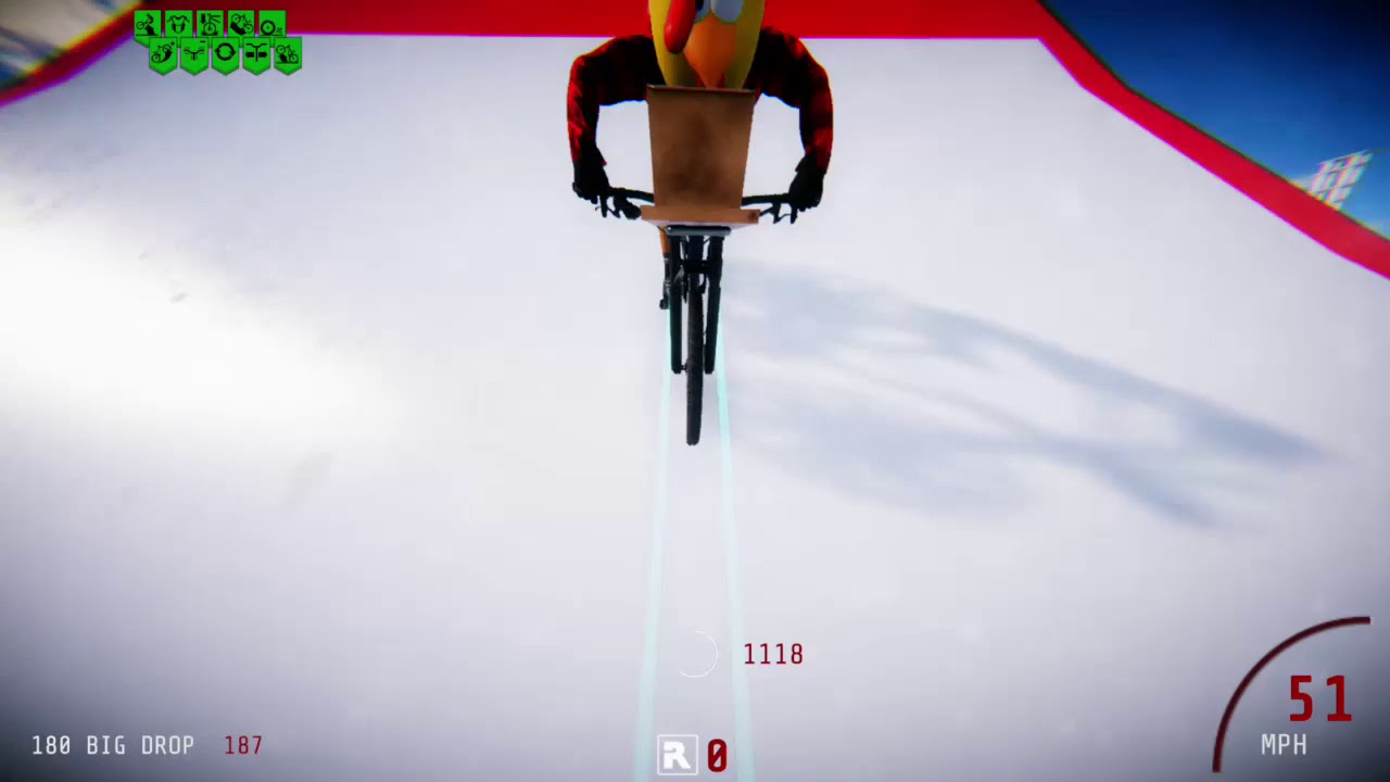 Descenders Mega Ramp Challenge - YouTube