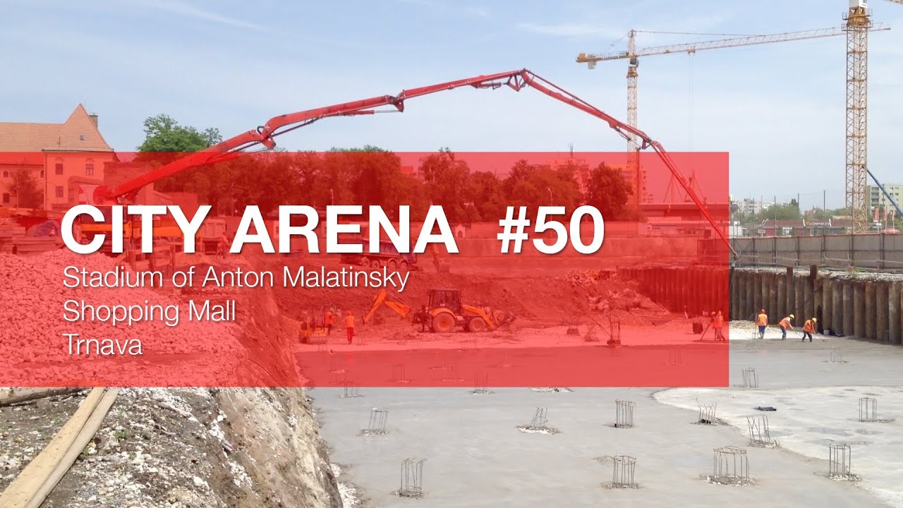 CITY ARENA - (50) #FOUNDATIONS - Concreting foundations under the North ...