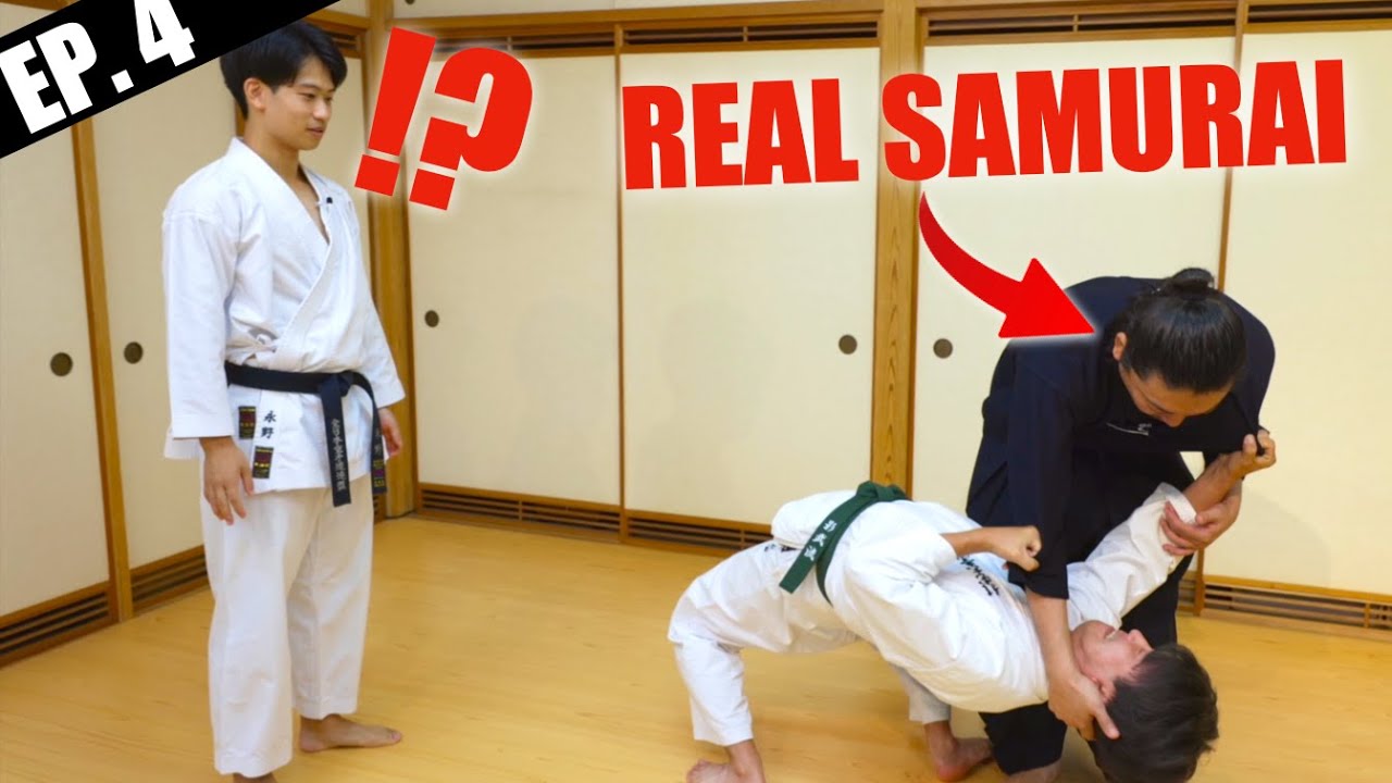 【Ep 4】I Trained A 500 YEAR OLD SAMURAI Martial Art｜Keibu Ryu Aiki ...