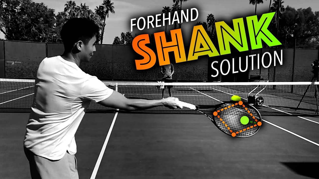 Forehand SHANK Solution (tennis lesson) - YouTube