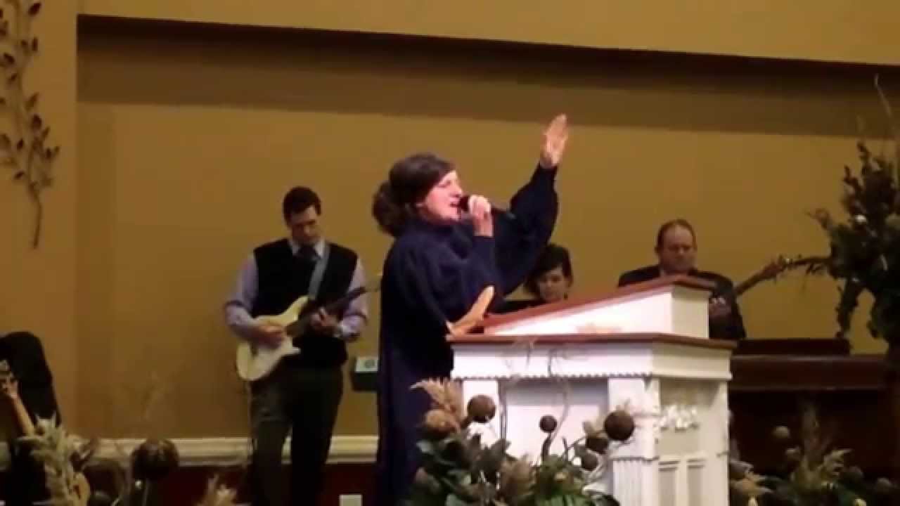 Apostolic Pentecostal singing "Praise His Name" originally sung by Jeff ...