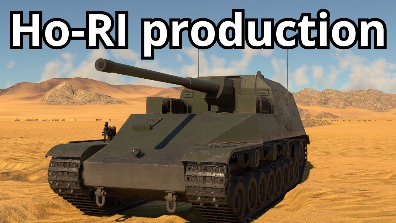 Japans Most Busted Tank | Ho-Ri production | War Thunder - YouTube