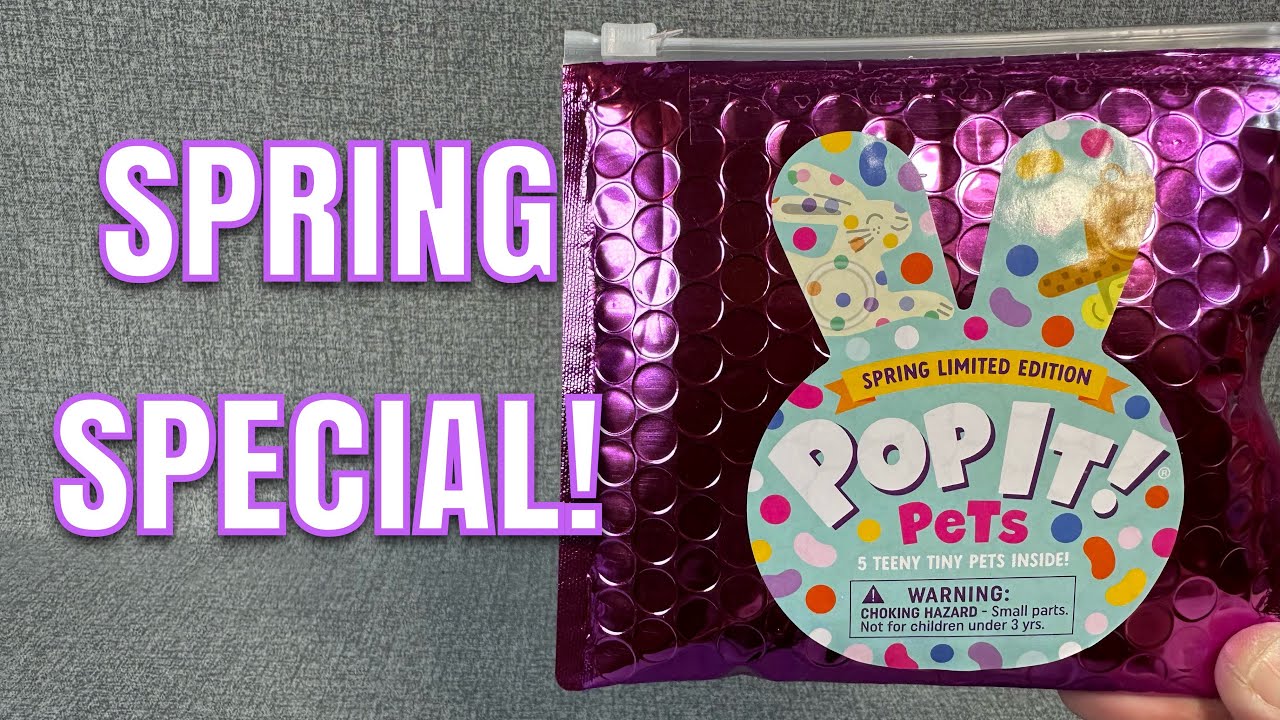 Pop It! Pets Spring Limited Edition Opening! Easter Basket Fun? - YouTube