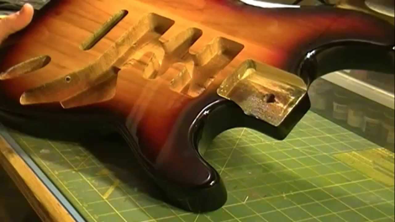Guitar Modifications rockaudio paulownia stratocaster guitar body three ...