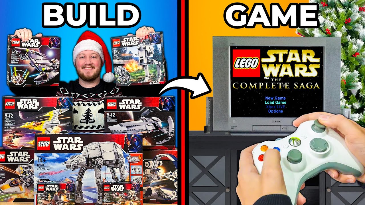 Building Almost Every 2007 LEGO Star Wars Set - YouTube