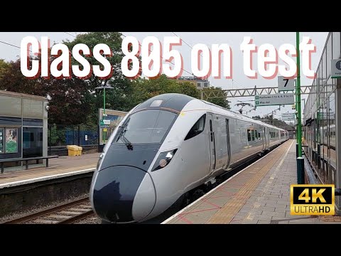 Avanti West Coast Class 805 (on test) at Watford Junction (2nd October ...