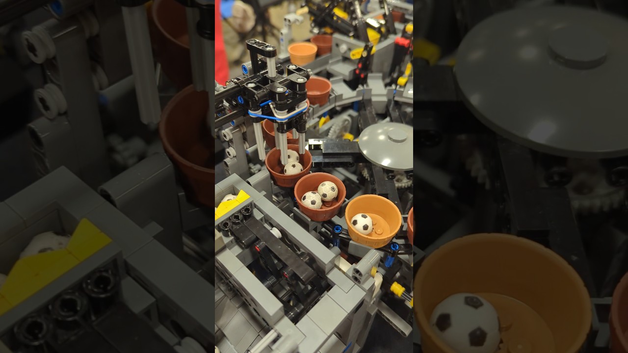 LEGO Barrel Ball Machine by Akiyuki #lego | Brick Finds & Flips