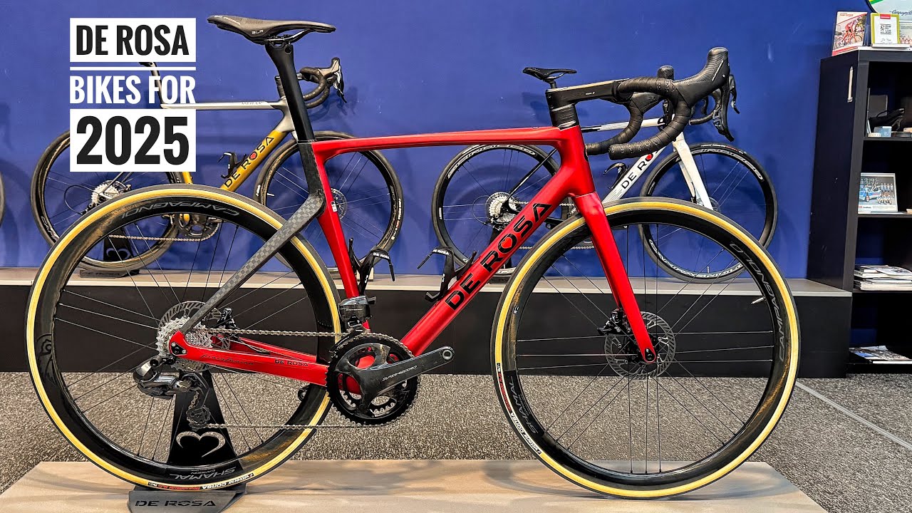 DE ROSA Bikes for 2025 new models: Settanta 70 Pininfarina, Idol, Merak, 838 & Spider gravel ...
