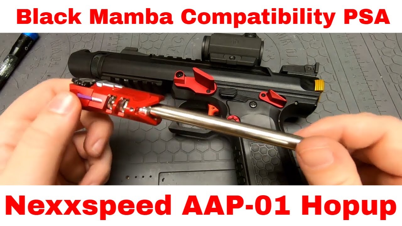 Nexxspeed AAP-01 Hop Up & Black Mamba Compatibility PSA - YouTube
