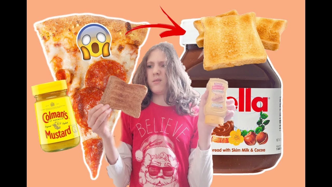Weirdest food combos?!?! Mustard on toast?! #Bot - YouTube