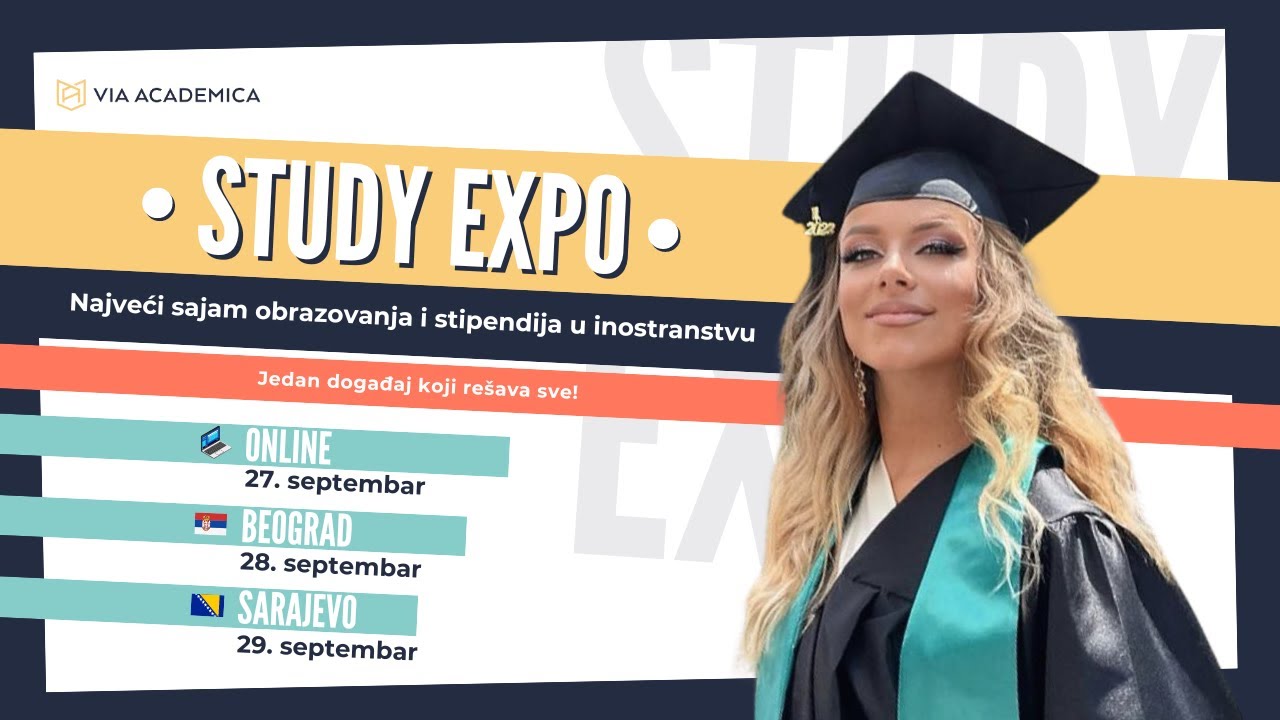 STUDY EXPO 2024 Sajam obrazovanja i studija u inostranstvu - YouTube