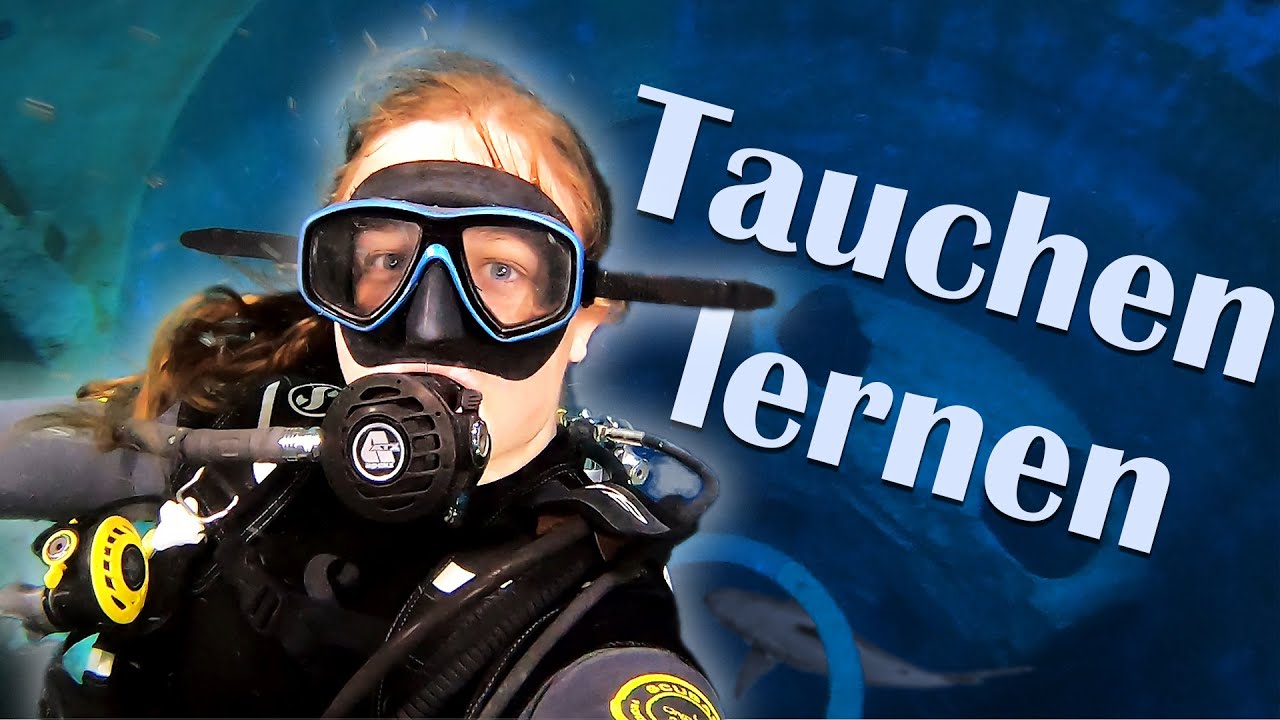 Ab unter Wasser😍 - TAUCHEN🤿 lernen in 4 Tagen | Skymeny - YouTube