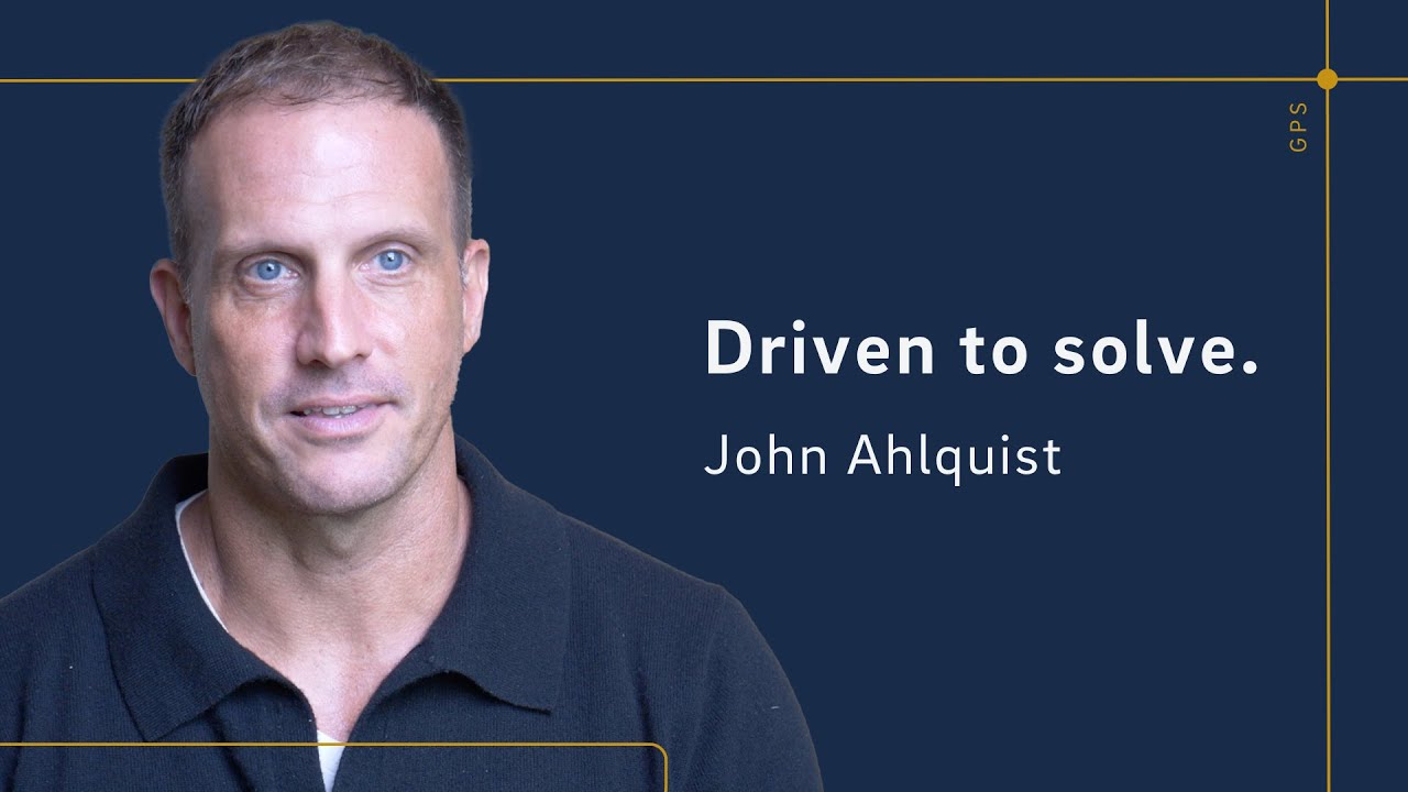 Driven to solve. John Ahlquist - YouTube