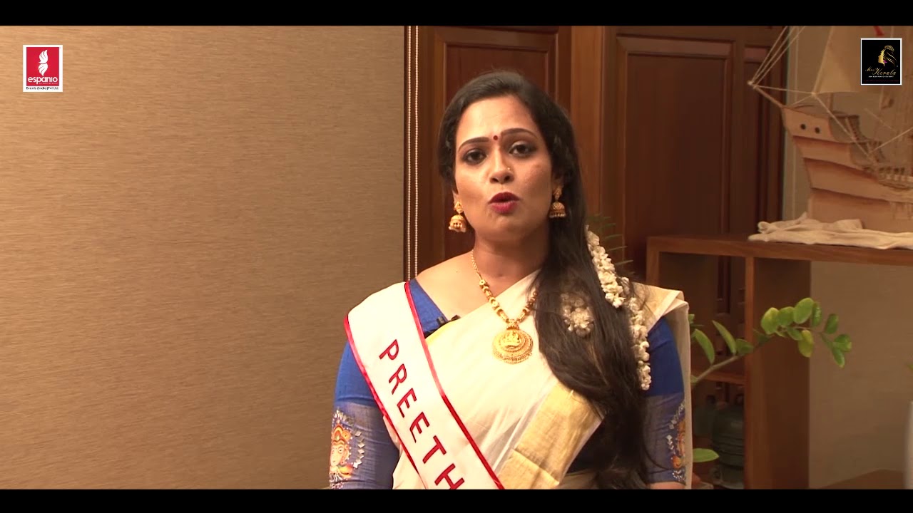 PREETHI NAIR - Mrs Kerala 2017 | Espanio Events - YouTube