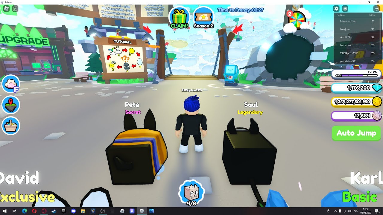 ROBLOX- JUMPING PETS SIMULATOR - YouTube