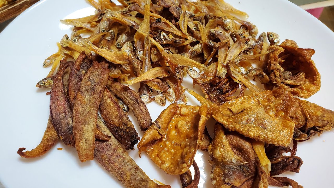 pritong pusit at dilis with ginisang ampalaya || MUKBANG - YouTube