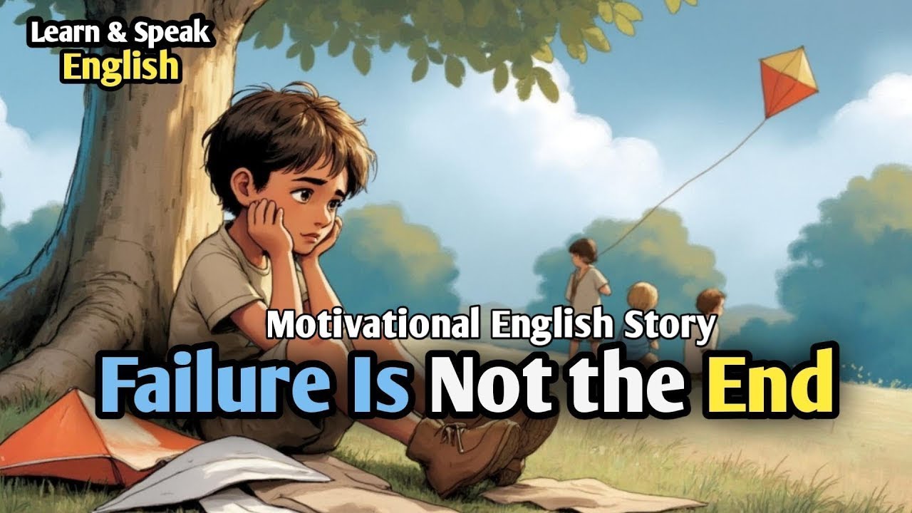 Never Give Up After Failure | Inspirational Story in Simple English ...