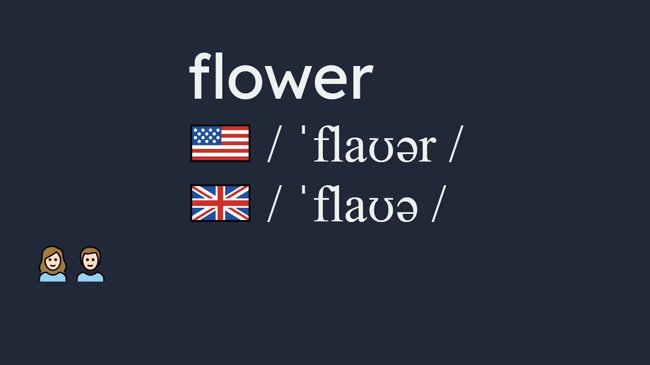 How to pronounce flower? US English UK English IPA Audio Waveform 👩👨 ...