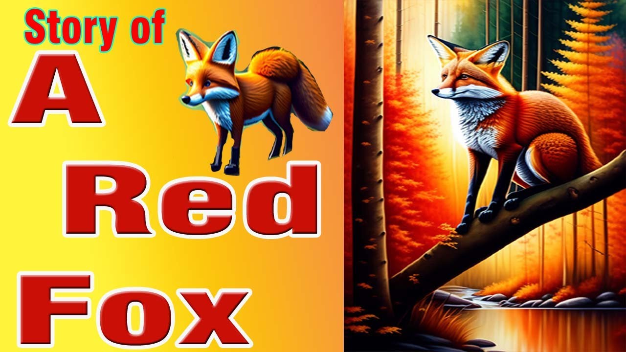 Animals for kids ! RED FOX - YouTube
