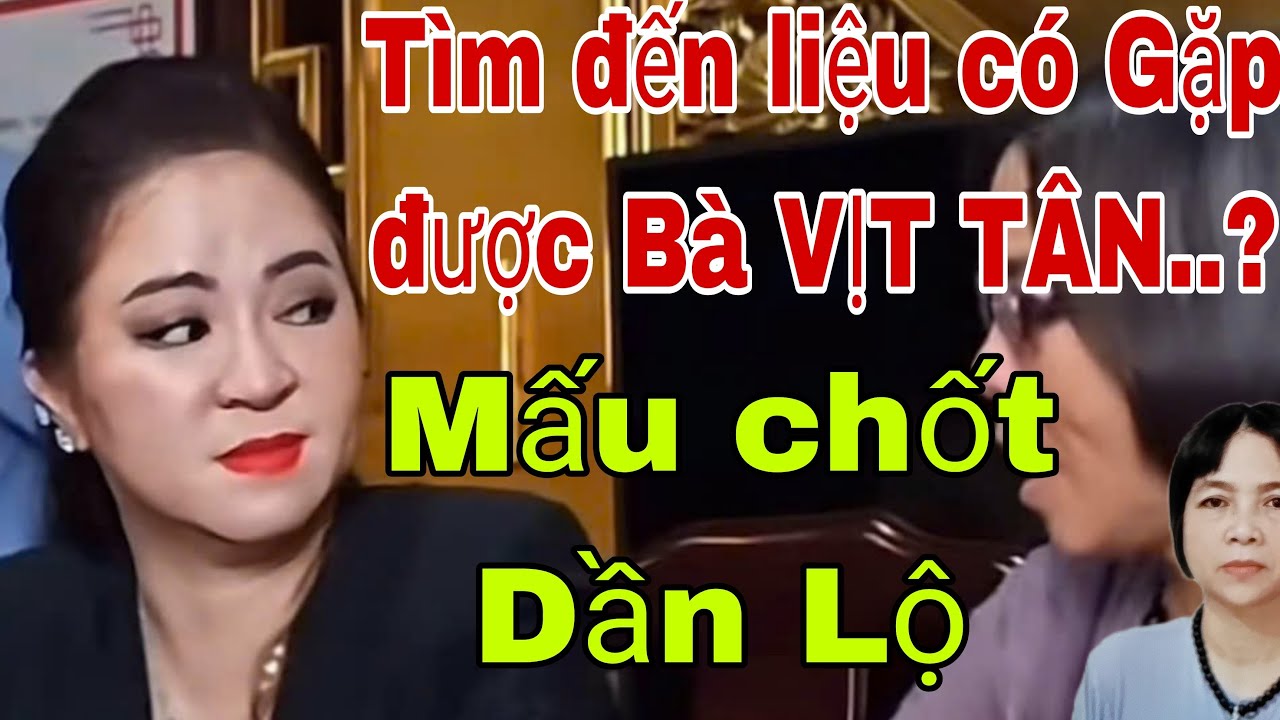 CHỊ HẰNG tái xuất- tìm liệu gặp Bà VỊT TÂN...yeng - YouTube
