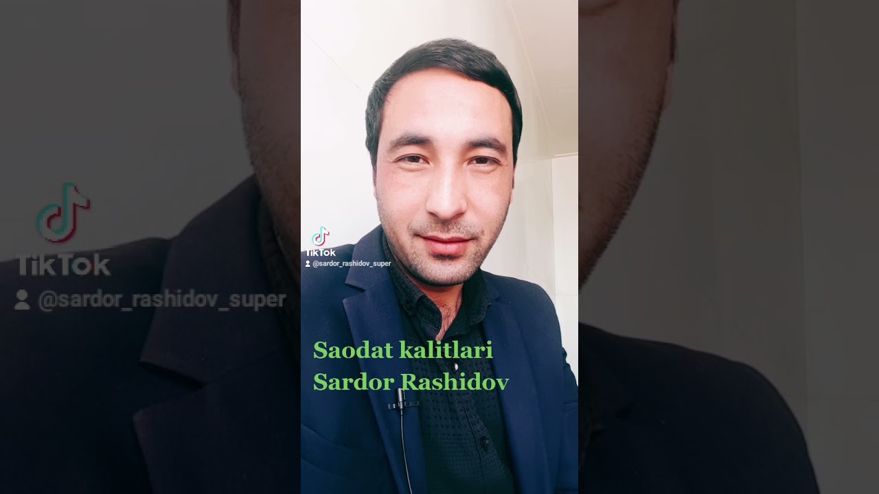 SAODAT KALITLARI. SARDOR RASHIDOV - YouTube