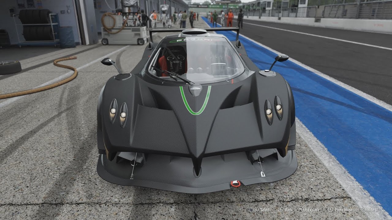 FORZA Motorsport 7 - 2010 Pagani Zonda R - Car Show Speed Crash Test ...