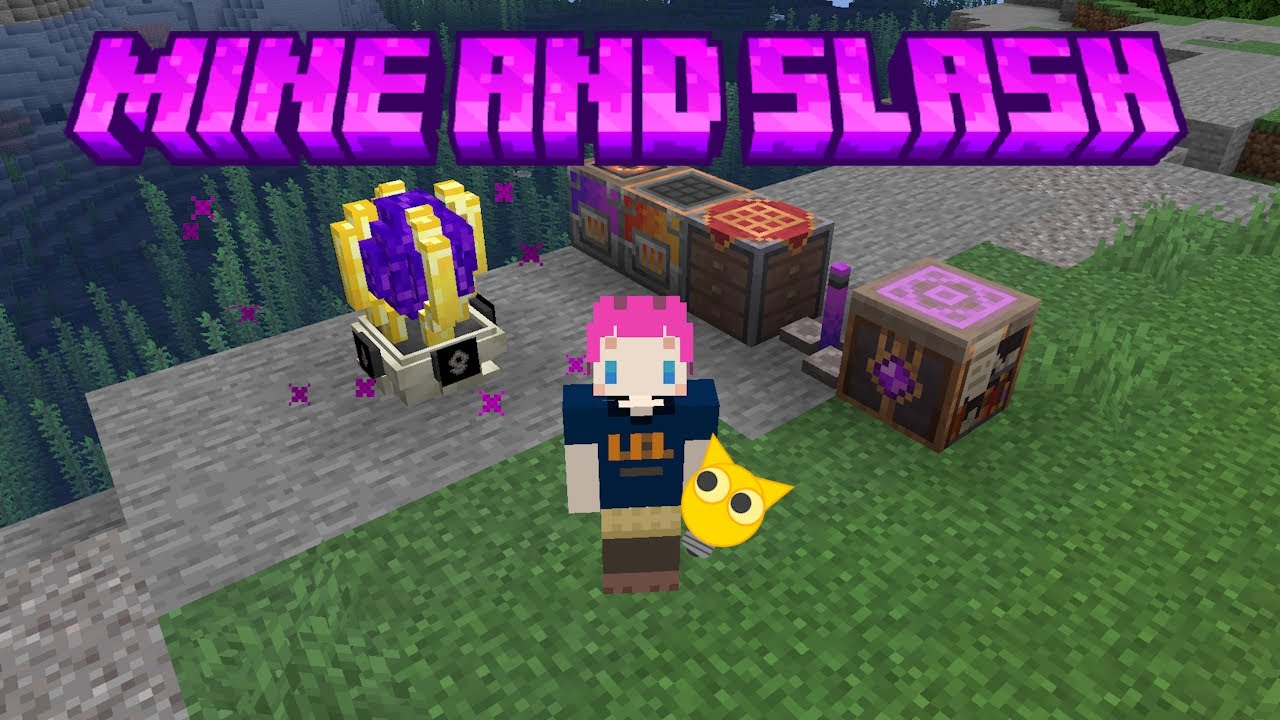 [Minecraft/JE/MOD]Mine and Slashで冒険！敵を倒して強くなれ！[LIVE/マルチ]Part1 - YouTube
