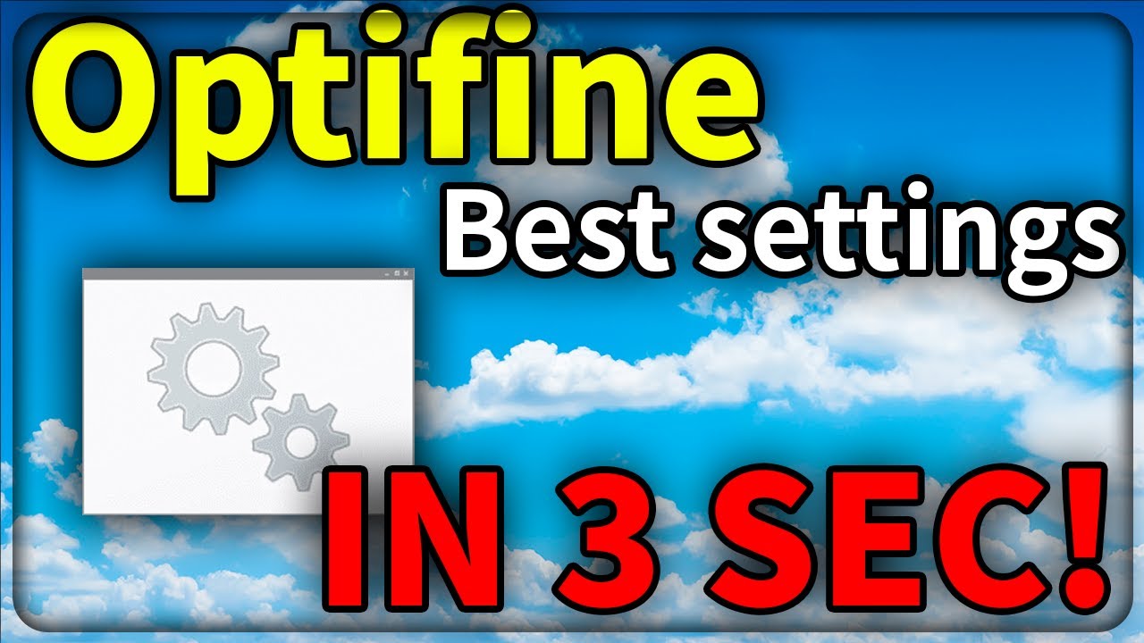 Optifine's Best Performance Settings (FPS2600+) Optipreset for Ultra ...