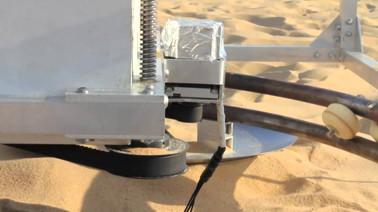 solar sinter project - YouTube