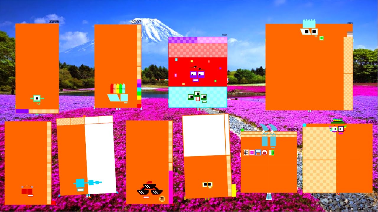 Numberblocks Band Retro 2201-2210 @numberblocksbasics1220 - YouTube