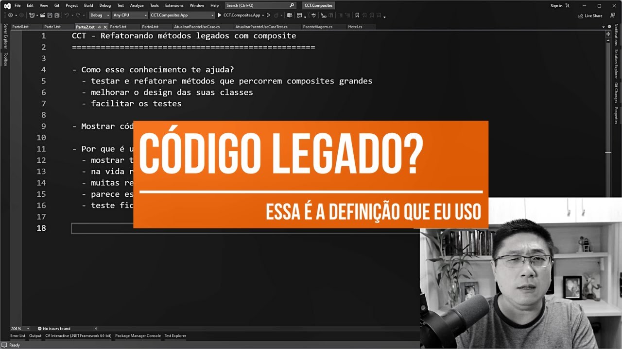 É assim que eu defino SE UM CÓDIGO É LEGADO OU NÃO - YouTube