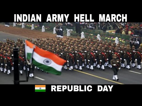 Indian Army Hell March || 2022 || India's Republic Day Parade || Debdut YouTube