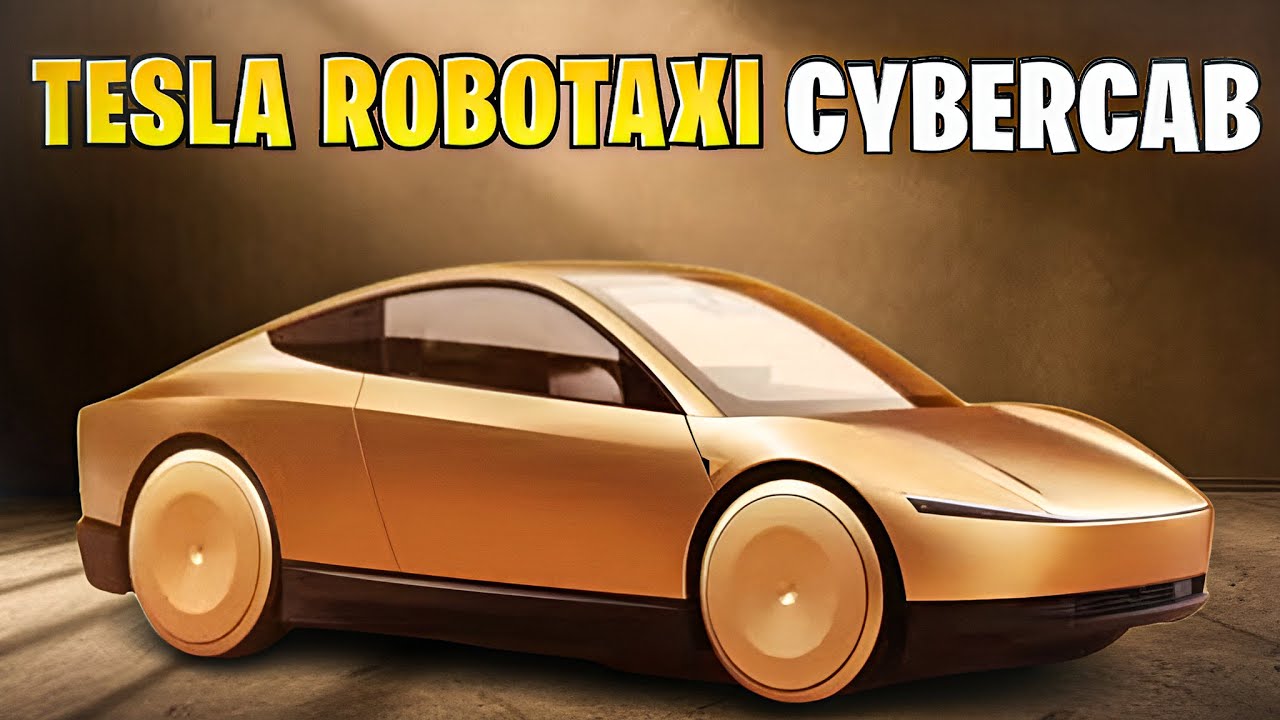 It's Official! Tesla Robotaxi CyberCab LAUNCHED – Elon Musk Reveals ...