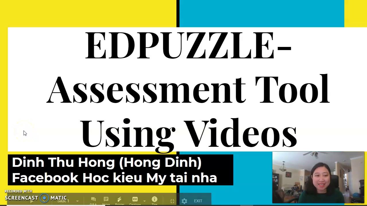 EdPuzzle- Assessment Tool Using Videos - YouTube