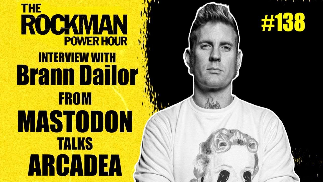 BRANN DAILOR of Mastodon for Arcadea! - YouTube