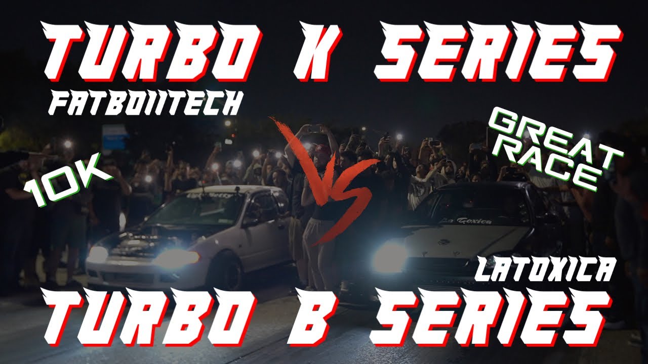 TURBO K SERIES VS TURBO B SERIES! WHAT A RACE🤯 - YouTube