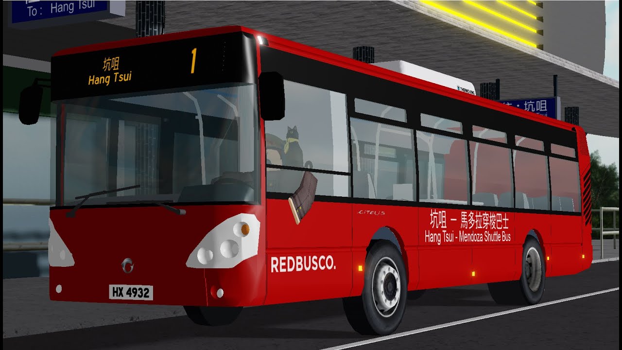 ROBLOX Buses: Ride on Red Bus Co.'s New Irisbus Citellis (w/ Bubba Tea ...
