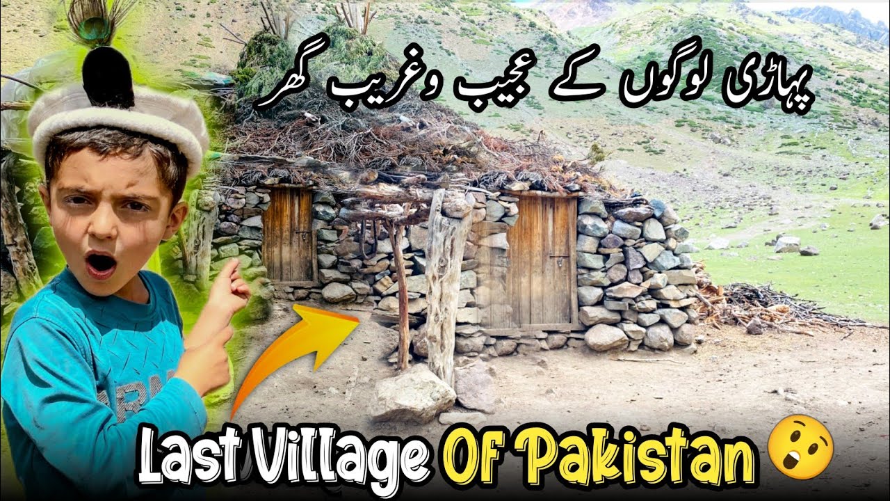 Most Unique Village In Mountains 😱 Amazing Life In Gilgit Baltistan 🇵🇰 ...