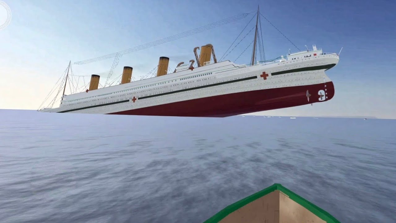 LIFEBOAT POV : BRITANNIC SINKING!!!! - Britannic 4D Simulator - YouTube