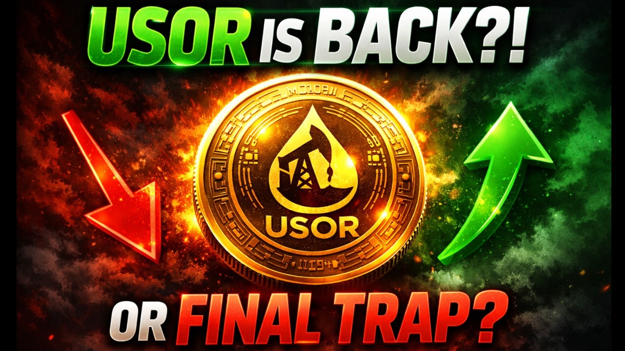 USOR COIN IS BACK?! SHOCKING 50% PUMP EXPLAINED | REAL COMEBACK OR ...