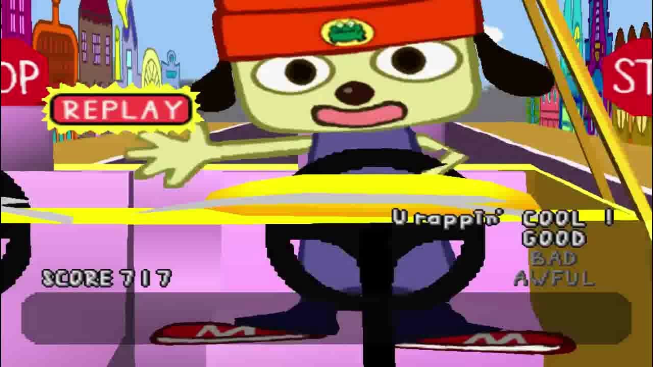 Parappa The Rapper: Driving Lesson Freestyle - "Left, Right, Gas ...