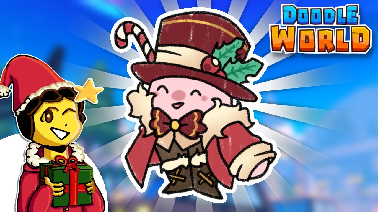 {LIVE} Glubbie is the one and only HOLIDAY DOODLE | DOODLE WORLD - YouTube