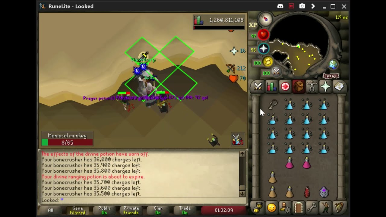 OSRS MM2 Chinning with Alts - YouTube